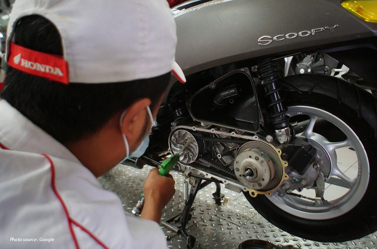 Cara Kerja CVT Motor dan Komponen-komponennya - LacakHarga